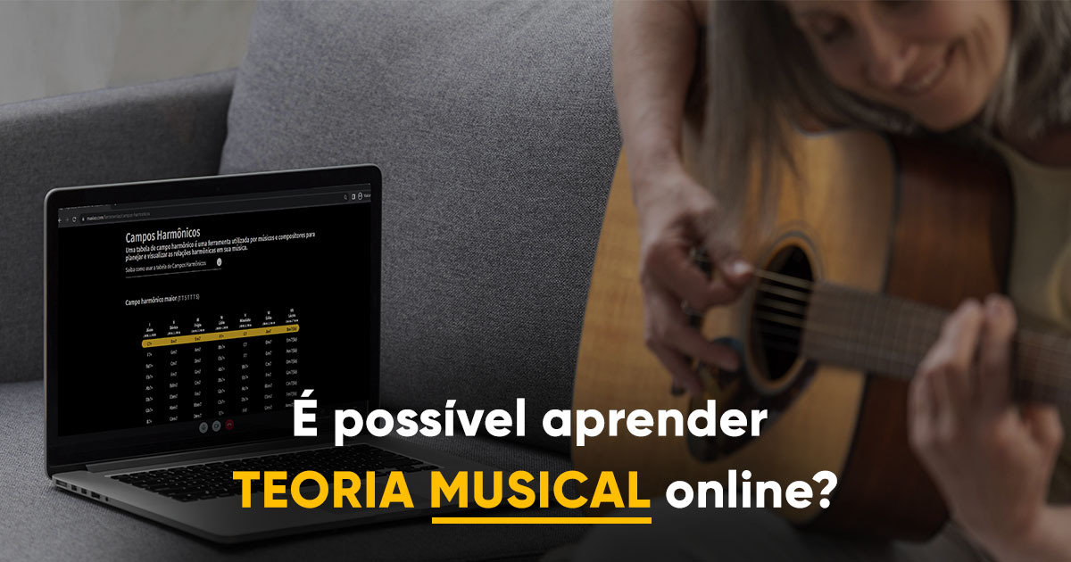 É possível aprender teoria musical online? | Musixe.com
